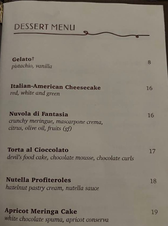 Luchini Italian Restaurant | Authentic Italian Dining at MGM Grand Las ...